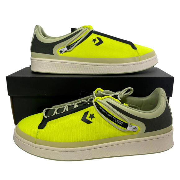 Converse | Shoes | Converse Pro Leather Ox Sneaker Seam Tape Lemon ...